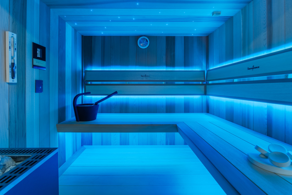 Finská sauna, Diamond Praha | Saunujeme.cz